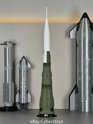 1:200 Scale CCCP N1 Landing Moon Rocket Model Finished Painted Product ...
