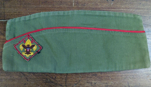 Vintage Boy Scout Of America BSA Garrison Hat Cap Size Medium 1950s ...