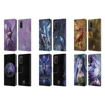 OFFICIAL ANNE STOKES FAIRIES LEATHER BOOK WALLET CASE COVER FOR SAMSUNG ...