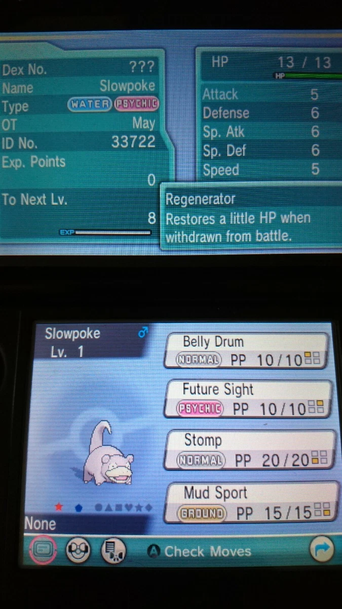 Shiny Slowpoke X And Y