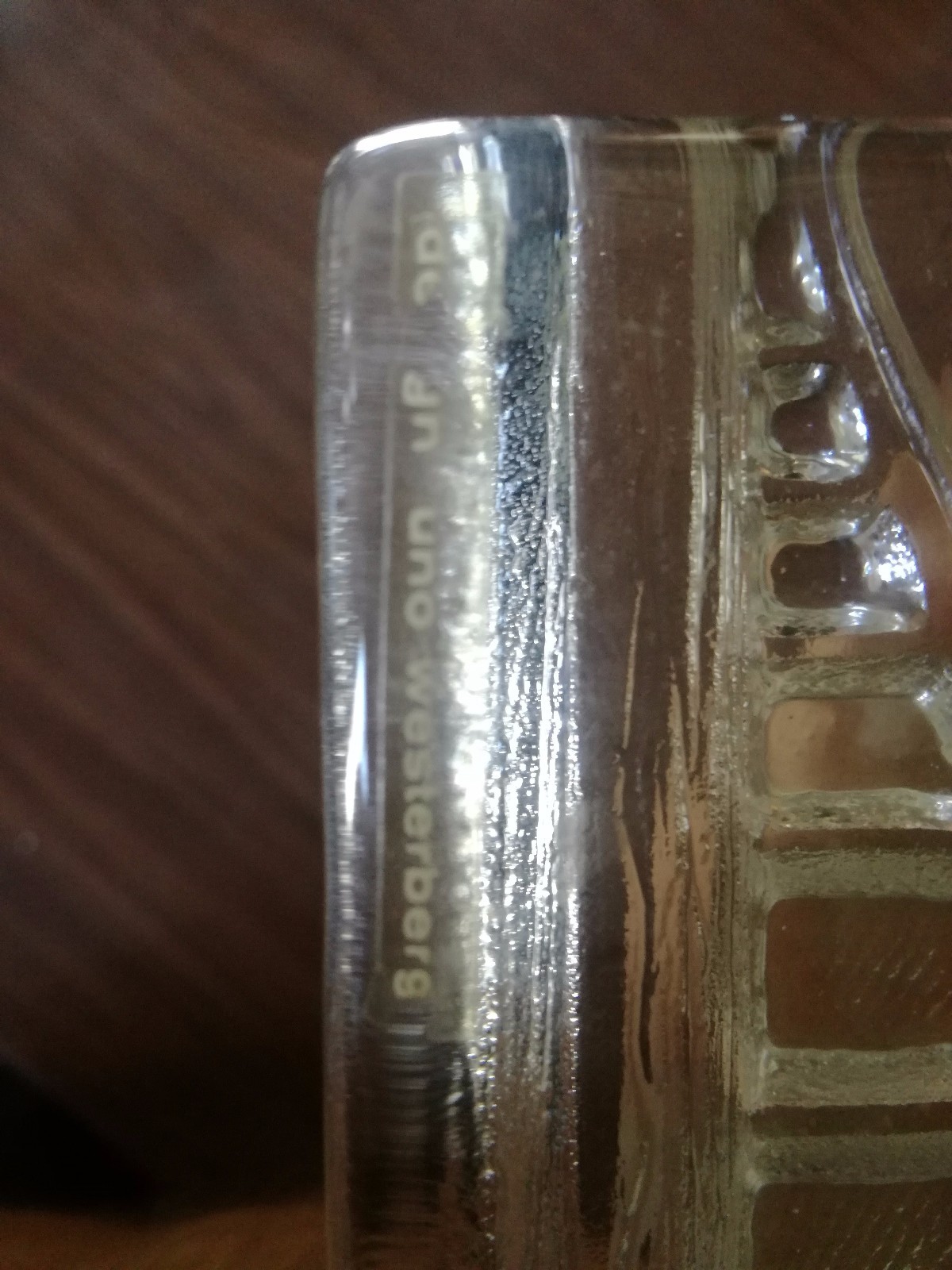 Pukeberg Sweden Glass Paperweight Oland Bridge Uno Westerberg Design ...