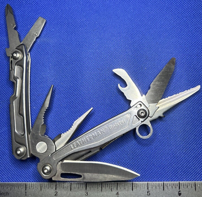 LEATHERMAN BOLSTER MULTI TOOL PLIERS KNIFE SCREWDRIVER EDC EXL USED | eBay