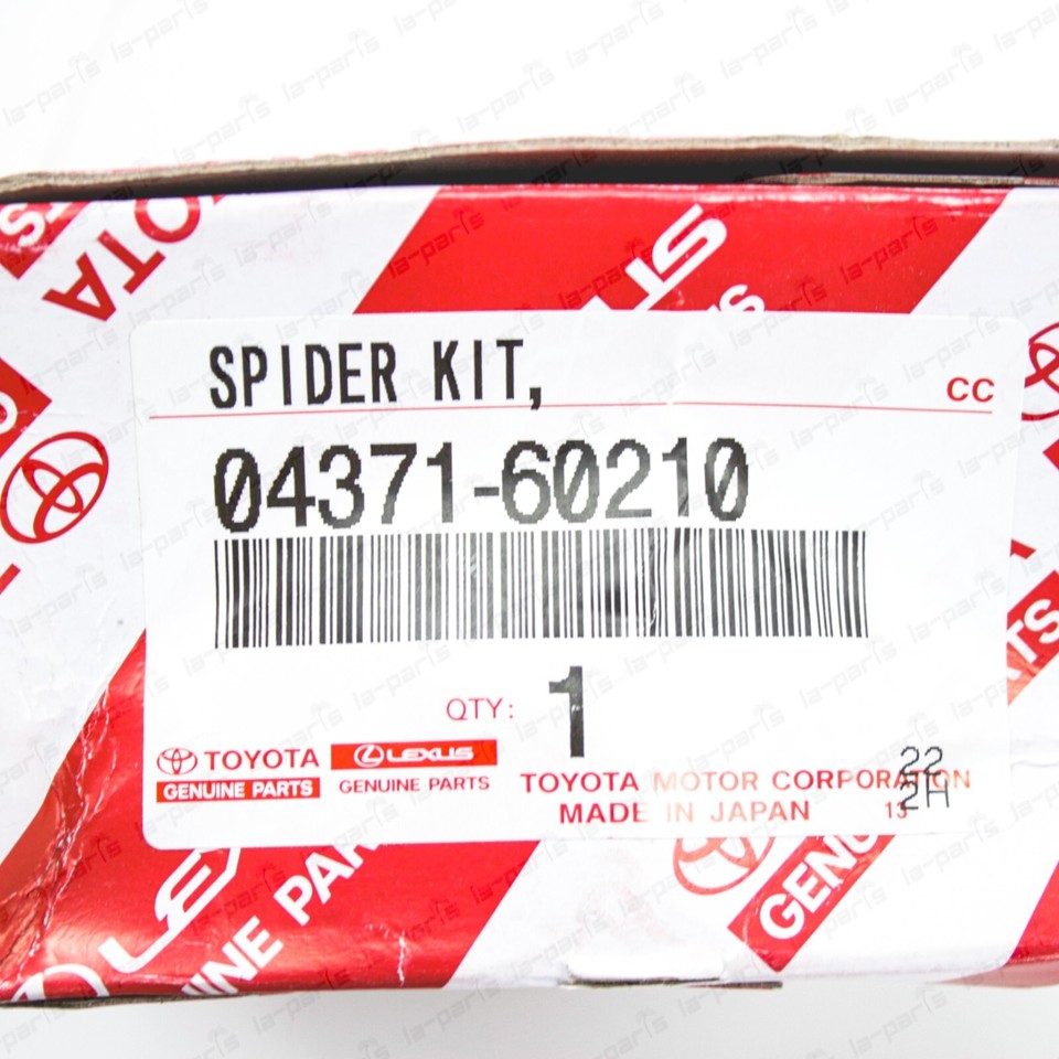 Genuine OEM Toyota 10-12 4Runner 74-97 LC Spider Kit Universal Joint ...