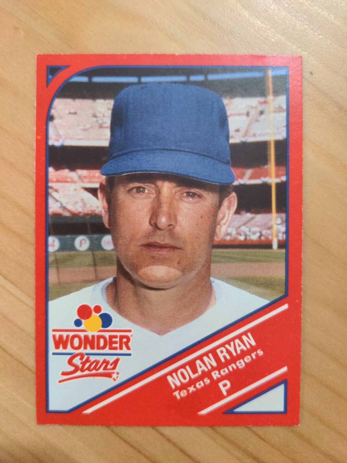 1990 (RANGERS) Wonder Bread Stars 16 of 20 Nolan Ryan RARE | eBay