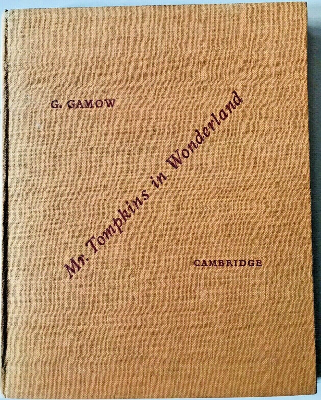 G. Gamow Mr. Tompkins in Wonderland, G. Gamow,Mr. Tompkins in ...