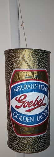 Vtg Goebel Beer Can Inflatable Blow Up Store Display Advertising Stroh ...