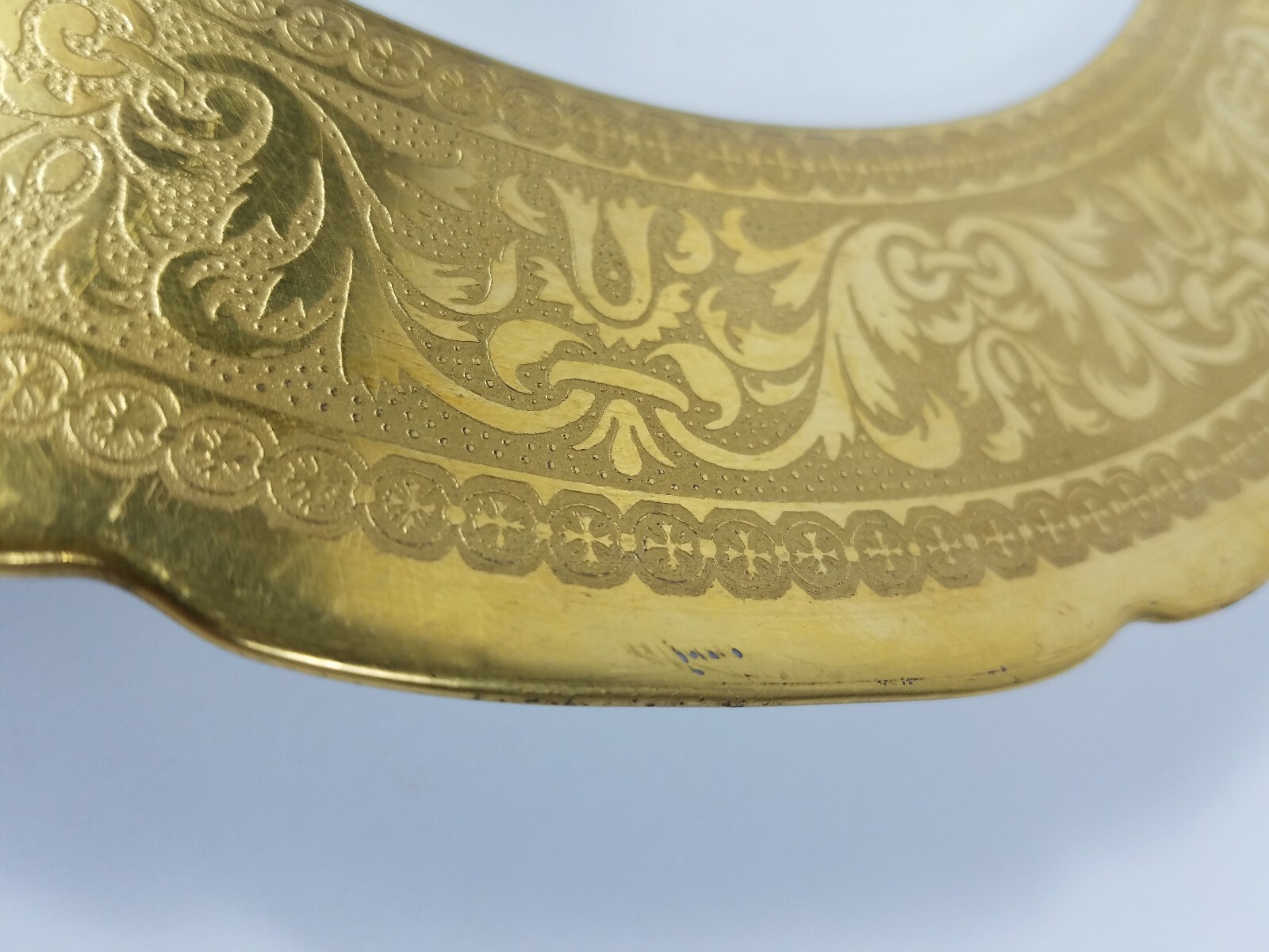 John Wanamaker New York Bone China Cabinet Plate Gold Edge Vintage T ...