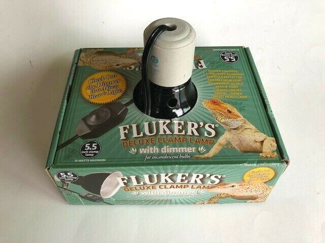 Fluker’s Deluxe Ceramic Heat Lamp & Clamp w/ Adjustable Heat and Light ...