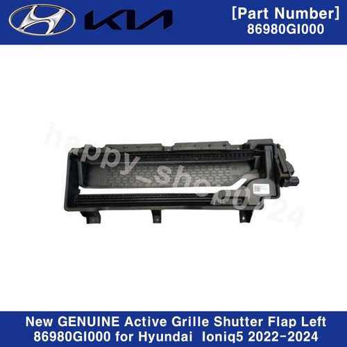 GENUINE Active Grille Shutter Flap Left 86980GI000 for Hyundai Ioniq5 ...