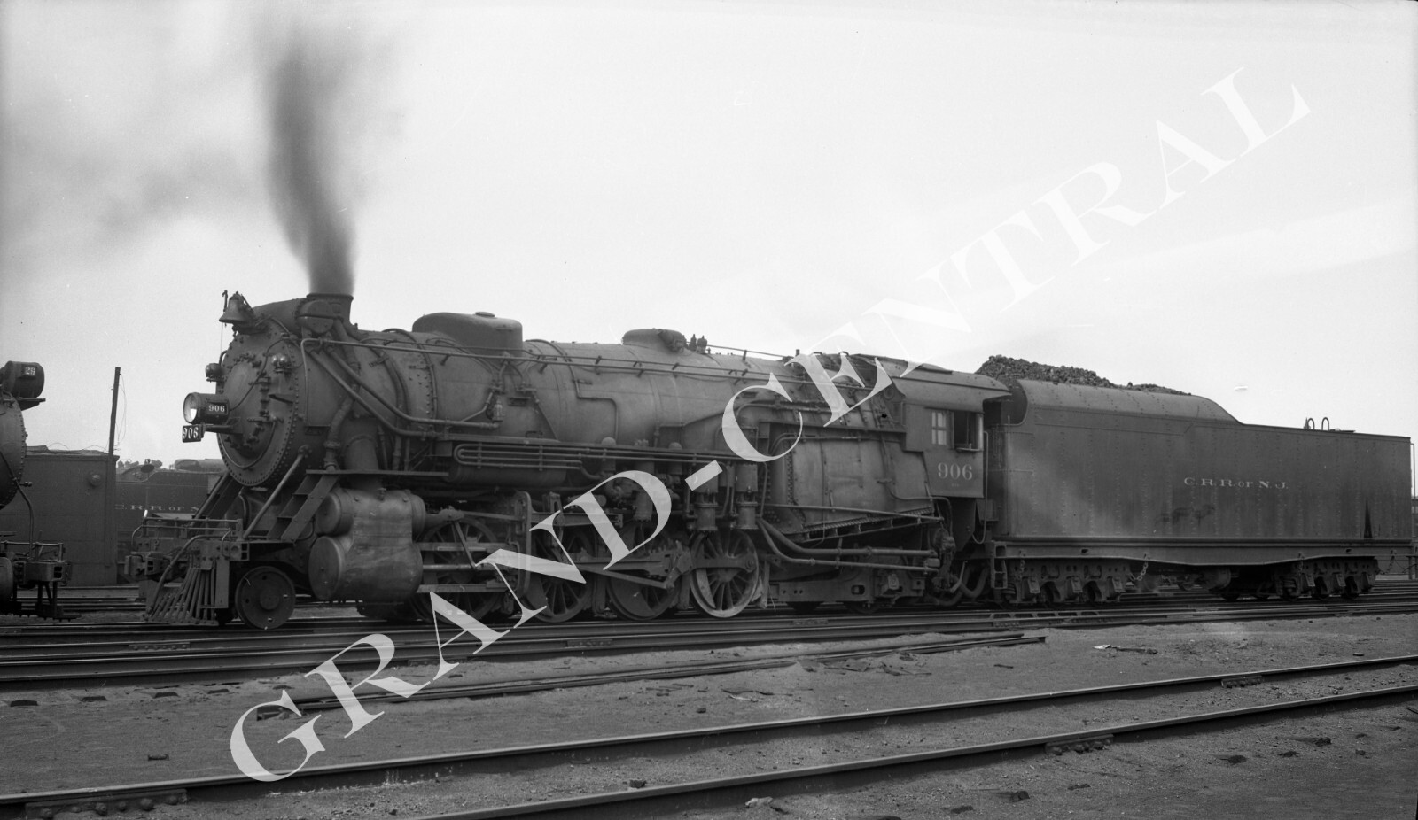 ORIGINAL 1936 CENTRAL RAILROAD OF NEW JERSEY CNJ NEGATIVE #906 ...