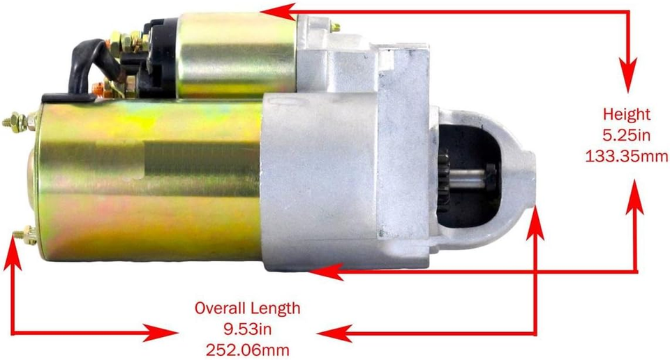 New Sbc Bbc Chevy 3Hp High Torque Mini Starter for 327 350 400 ...
