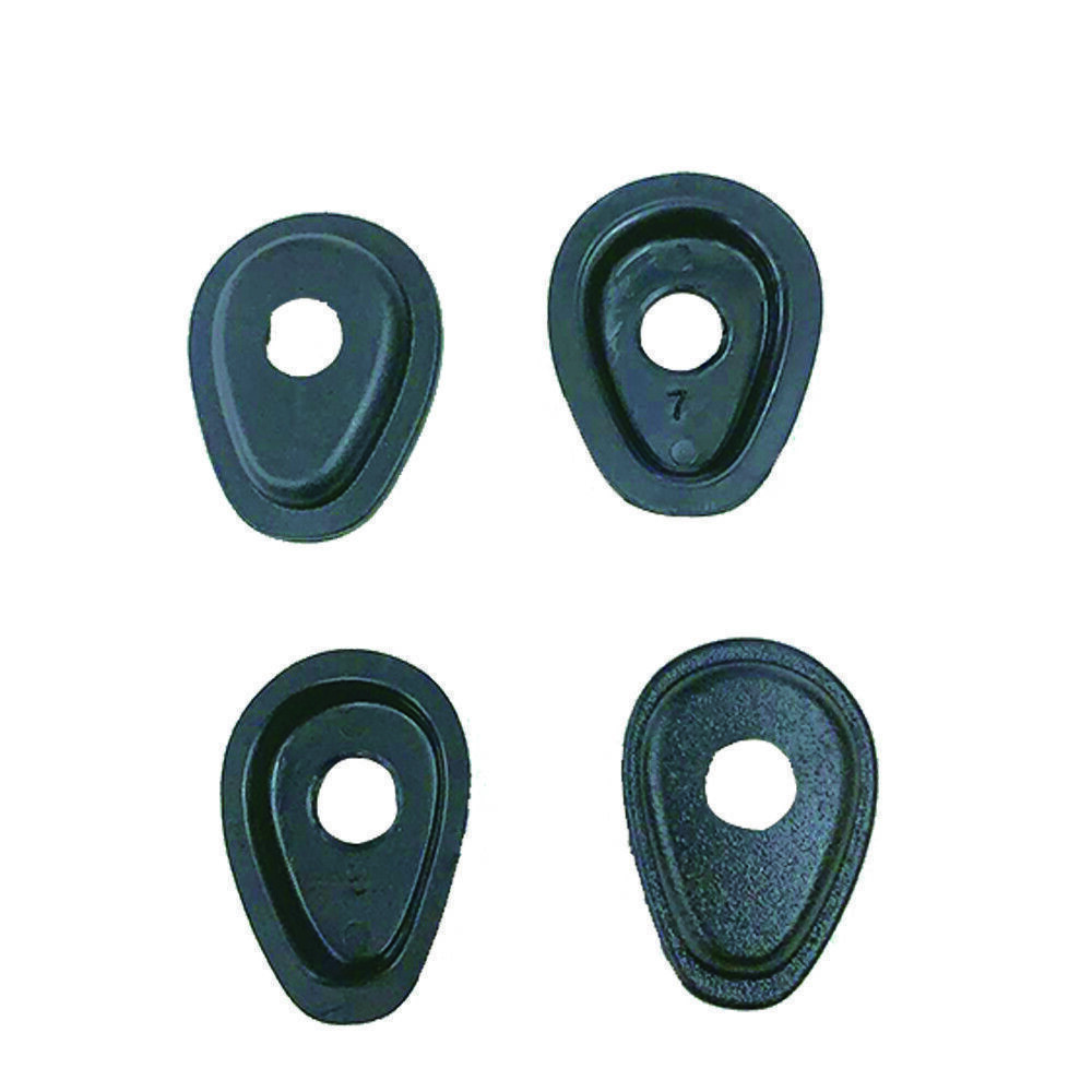 Motorcycle Black Turn Signals Indicator Spacers For Yamaha YZF-R6 FZ ...