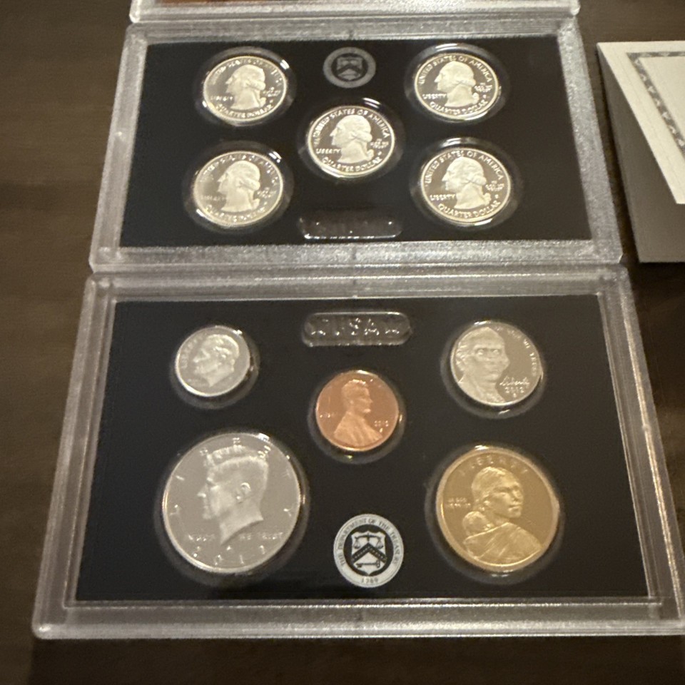 2012-S US Mint Silver Proof Set - KEY DATE - RARE Low Mintage OGP & COA ...