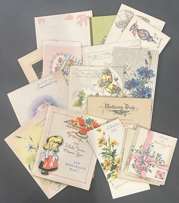 19 Vintage Varieties Of Greeting Cards | eBay