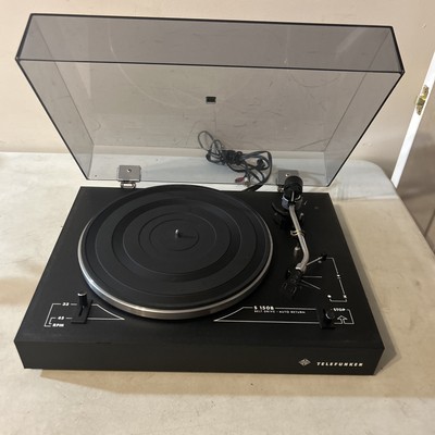 Telefunken HIFI Turntable Model S150B Works fine needs new needle head ...