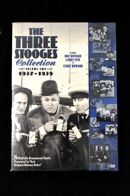 The Three Stooges Collection: Volume 2: 1937-1939 DVD NEW SEALED ...