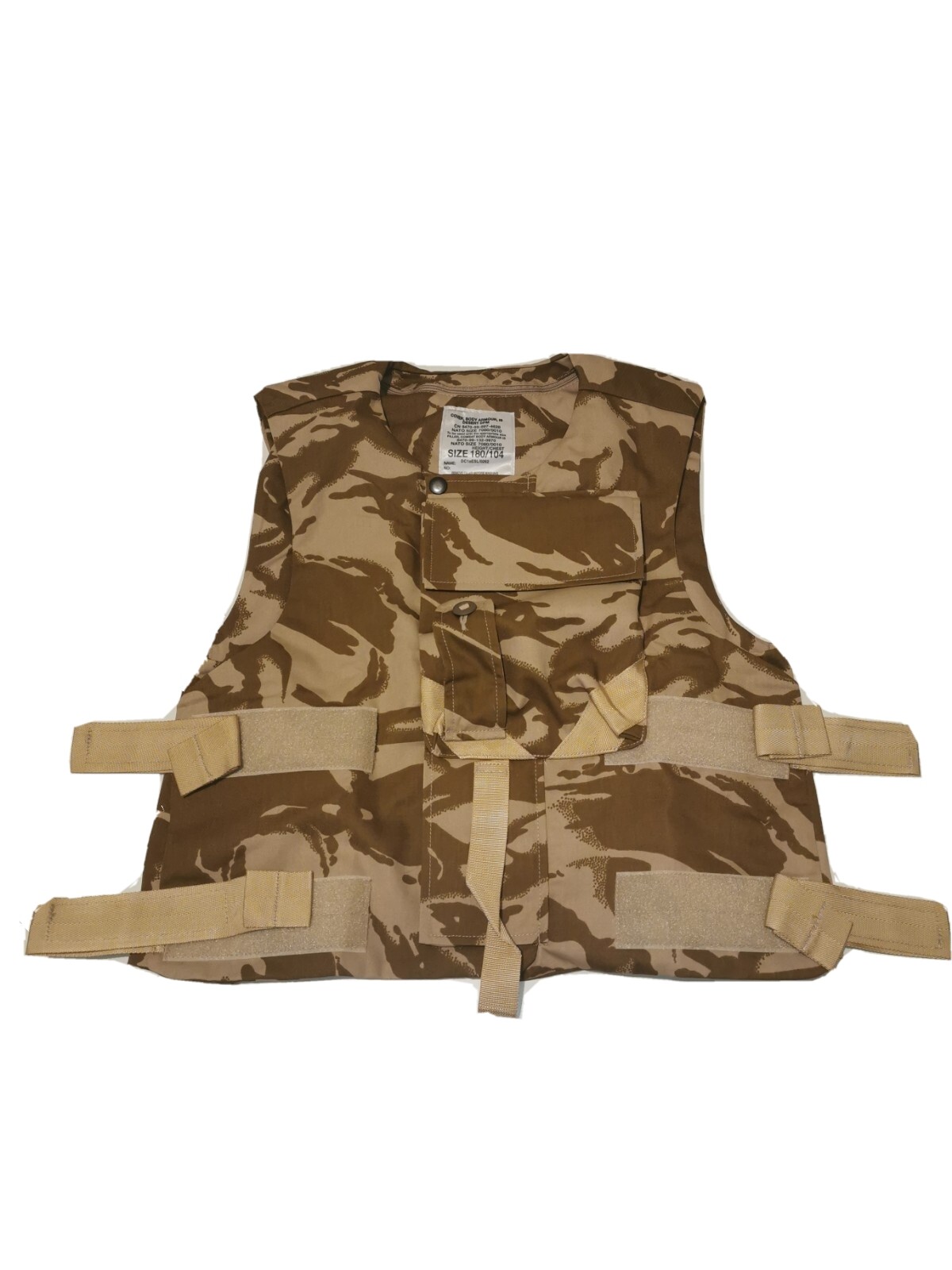 Genuine British Army Desert DPM Body Armour Cover Airsoft Gulf Iraq ...