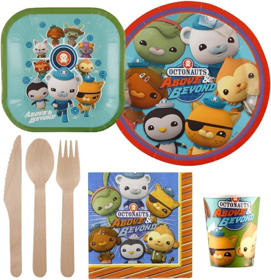 Octonauts Above & Beyond Party in a Box Kit 100+ pcs Kids Birthday ...