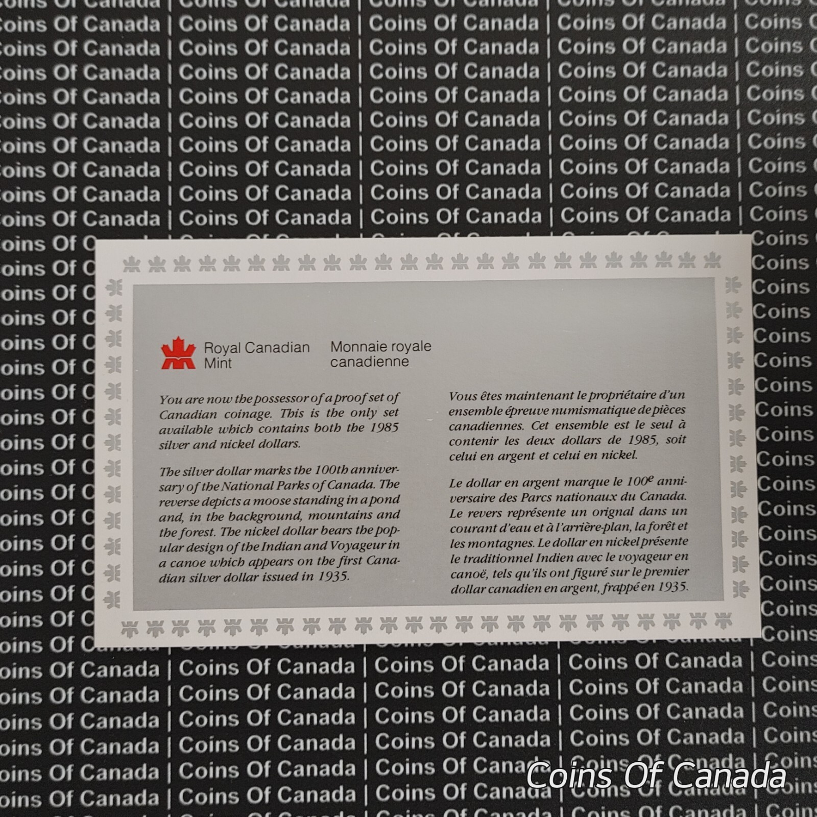 1985 Canada 7 Coin Proof Set - With Special Edition Silver Dollar # ...