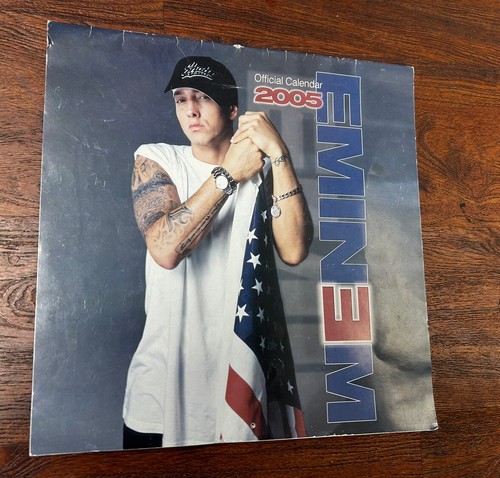 Eminem 2005 Calendar Rare Used But Opened But Good Shape! | eBay