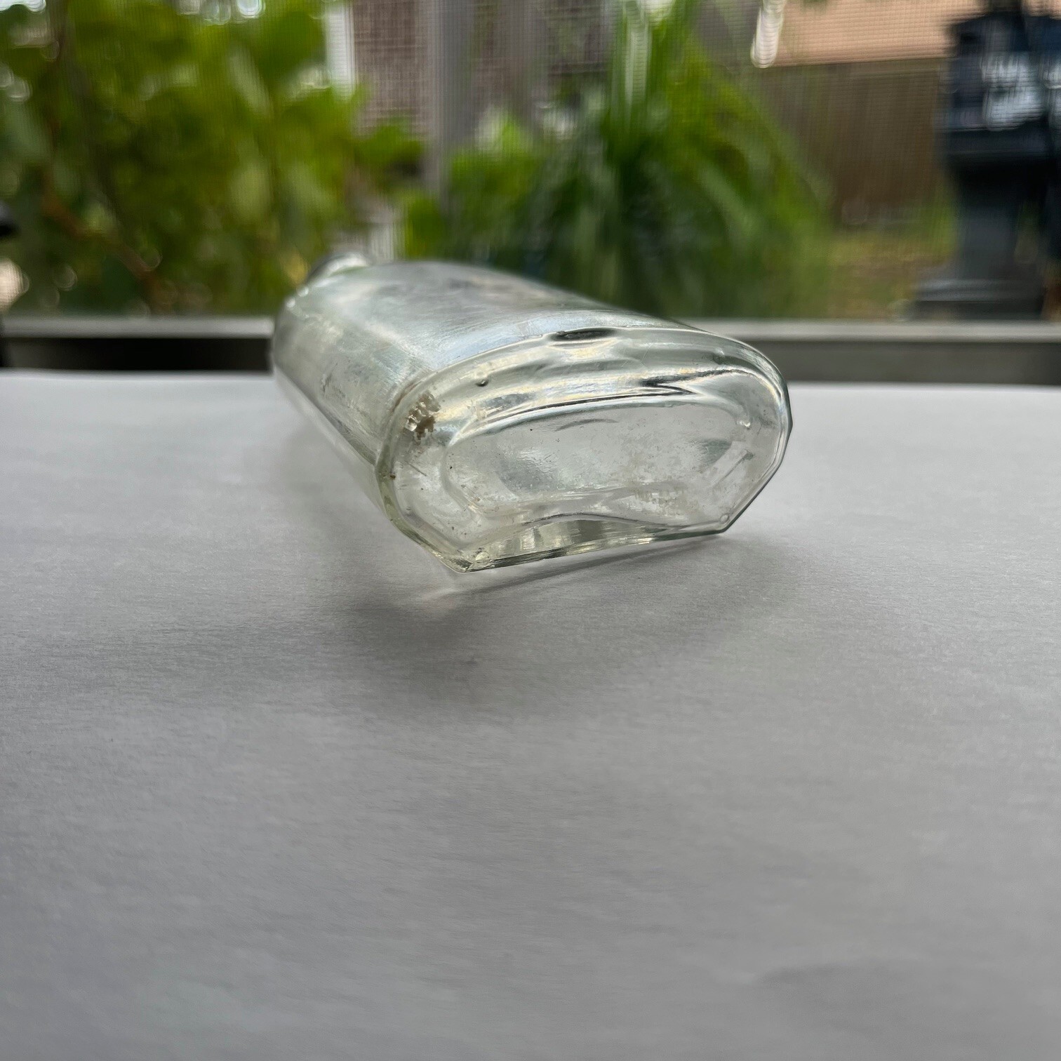 MACON, GA PHARMACY BOTTLE GEORGE BAYNE'S IN SLUG PLATE APPLIED LIP FREE ...