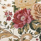 Rustic Floral Rose Area Rugs Vintage Traditional Round Accent Floor 4 ...