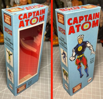 CAPTAIN ATOM 8" MEGO CUSTOM BOX ONLY | eBay