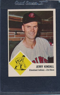 1963 Fleer #013 Jerry Kindall Indians EX *358 | eBay