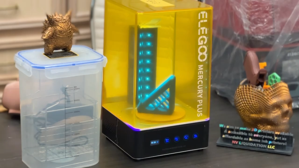 ELEGOO Resin 3D Printing Set【Super Combo】Most Complete Combo on eBay ...