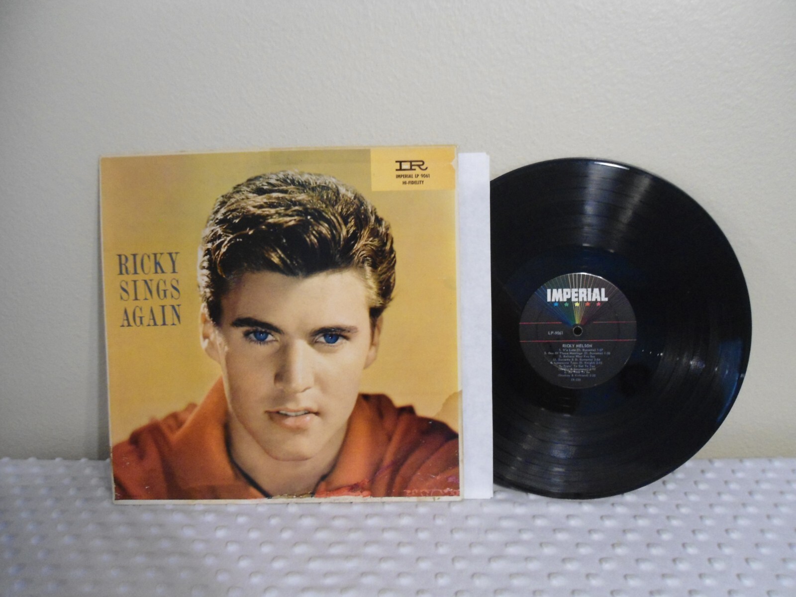 Ricky Nelson LP Ricky Sings Again 1958 Rare Rockabilly Mono Original ...