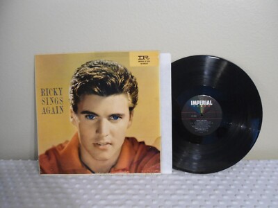 Ricky Nelson LP Ricky Sings Again 1958 Rare Rockabilly Mono Original ...