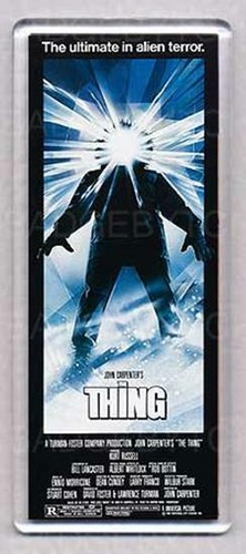 THE THING 82' - BIG 'WIDE 'FRIDGE MAGNET - JOHN CARPENTER 80'S HORROR ...
