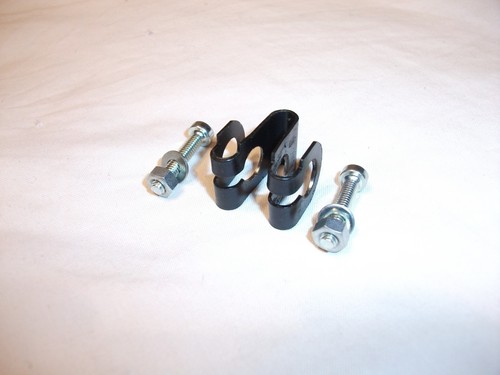 NEW TWIN DUAL CARB CARBIES STROMBERG W JOINER LINKAGE CLIP FOR HD HR ...