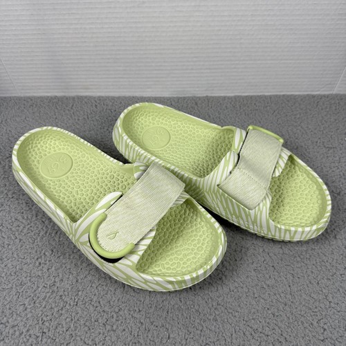 Allbirds Sugar Sliders Women SZ 10 Slide Adjustable Eco Friendly Green ...