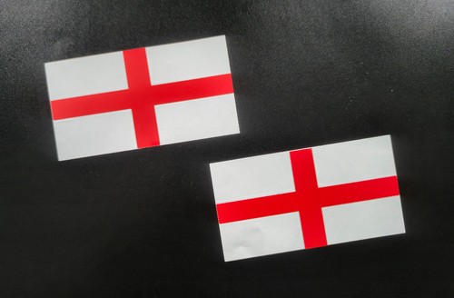 England St Georges Cross Flags Vinyl Car Van Stickers Decals small ...