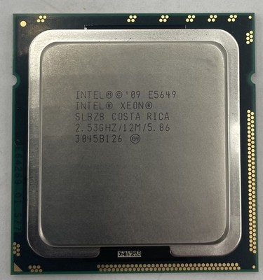 Intel Xeon E5649 Server CPU Processor- SLBZ8 | eBay