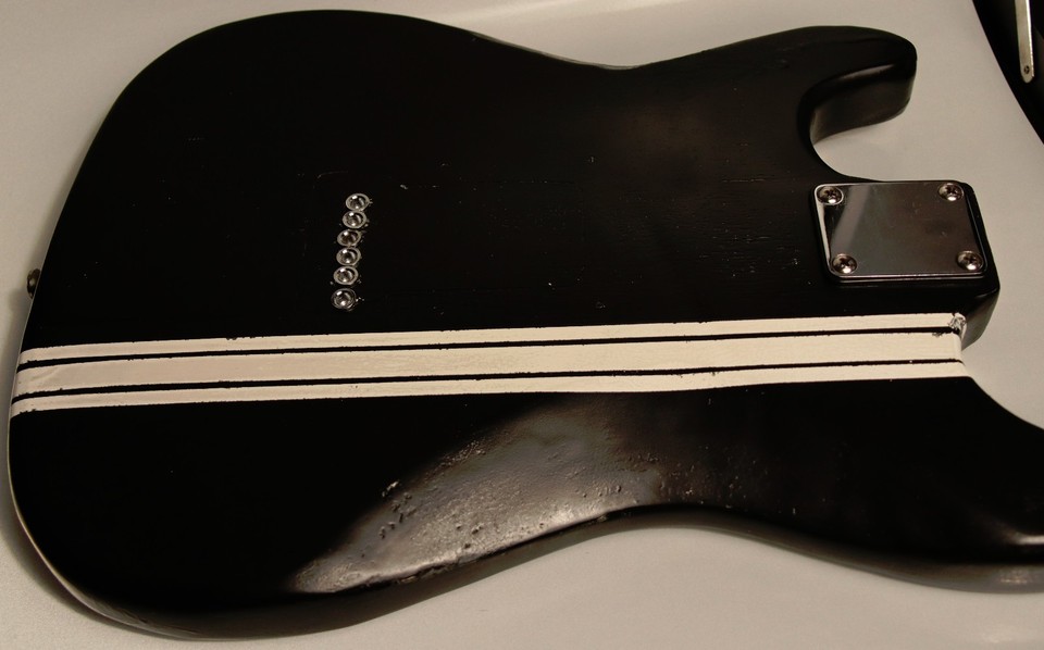 Loaded "Strat" style electric guitar body - hard tail conversion | eBay