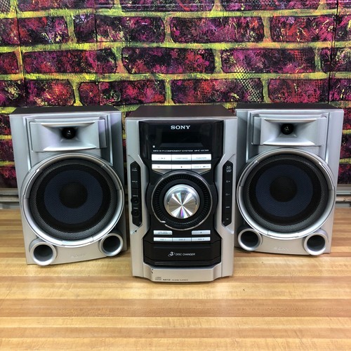 Sony MHC-EC55 Mini Hi-Fi Component System 3 Disc CD Player AM/FM Radio ...