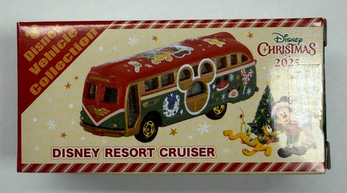 Tomica Tokyo Disneyland Disney Christmas 2025 Cruiser Bus Diecast Car ...