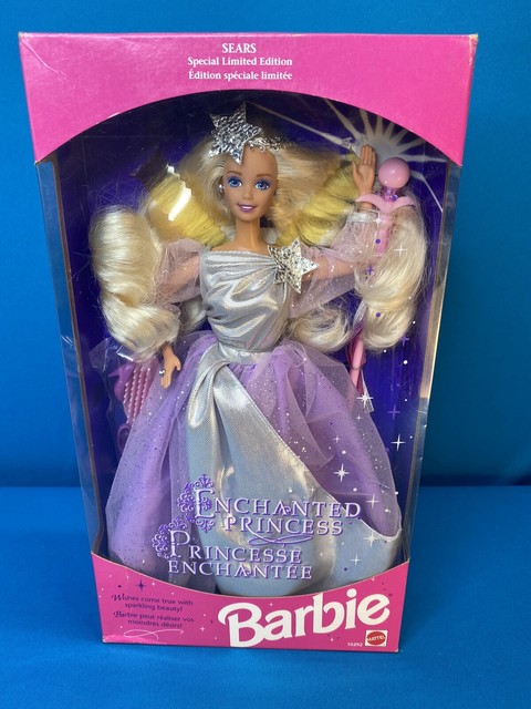 Mattel 1993 Enchanted Princess Barbie Sears Special Limited Edition ...