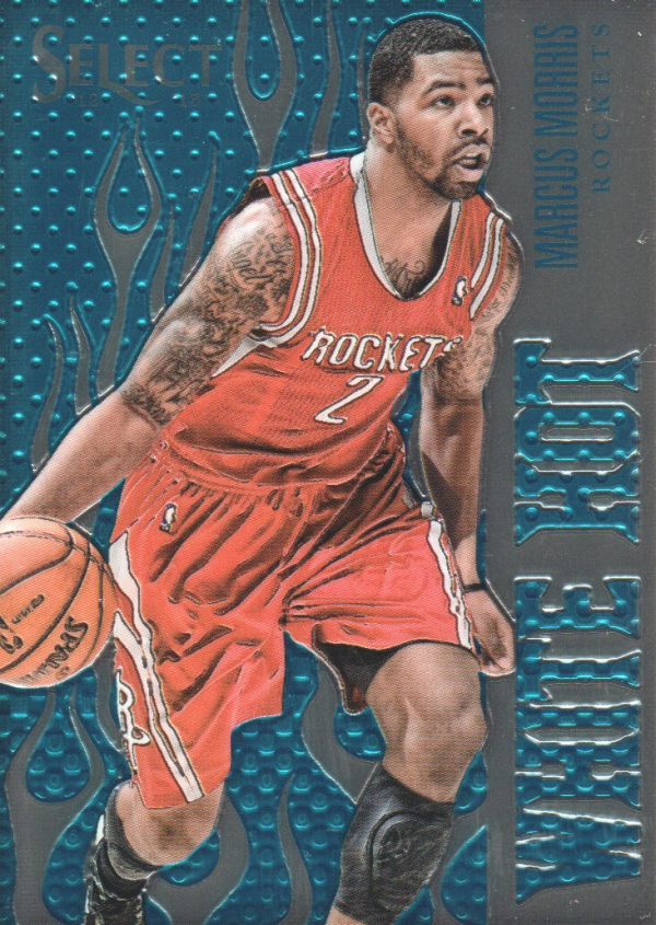 2012-13 Select White Hot Rookies Rockets Basketball Card #46 Marcus ...