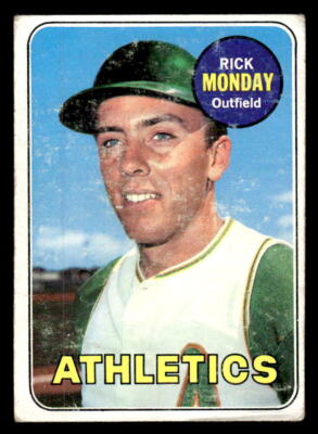1969 Topps #105 Rick Monday GD/Vg - Vg | eBay