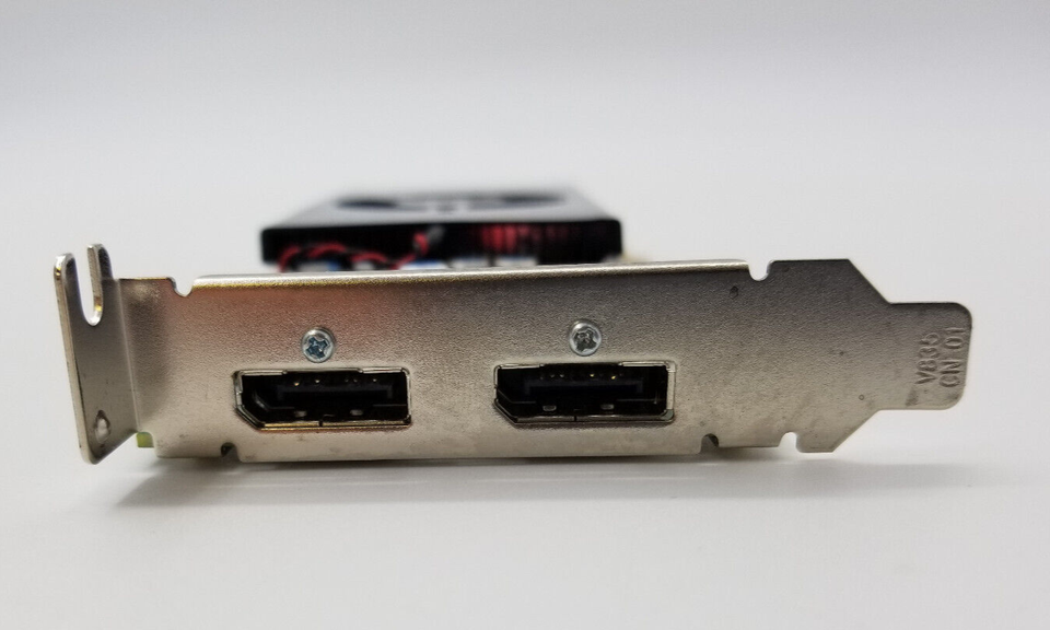 AMD Radeon MS-V346 R7 450 GPU 4GB DDR5 Low Profile Bracket Dual Display ...