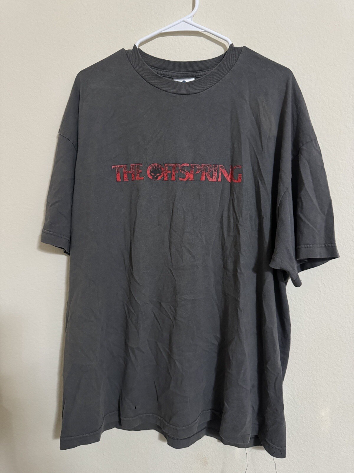 The Offspring Band Logo Shirt Mens Large Vintage 2004 Gray Concert Tee ...