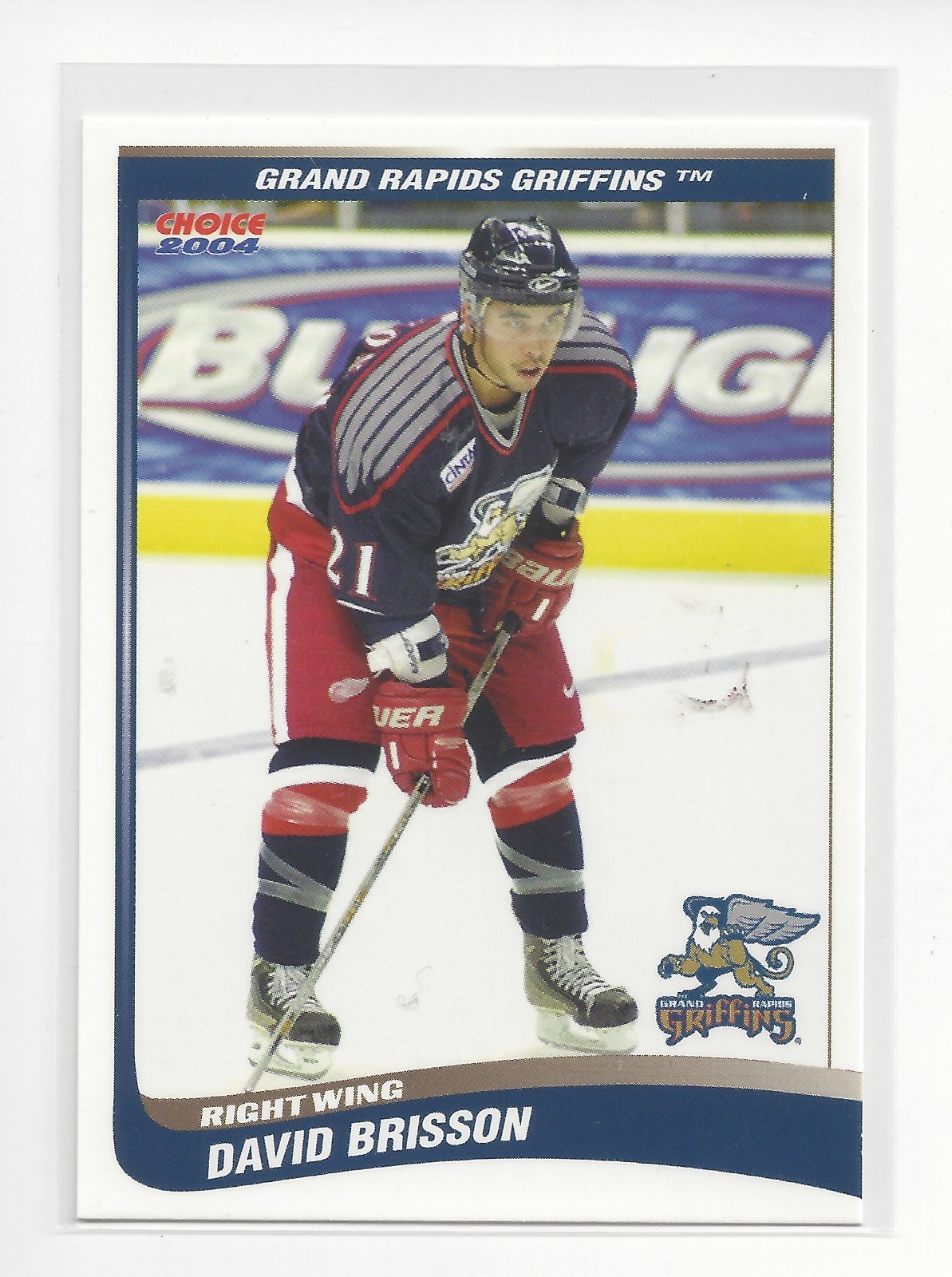 2003-04 Grand Rapids Griffins (AHL) David Brisson | eBay
