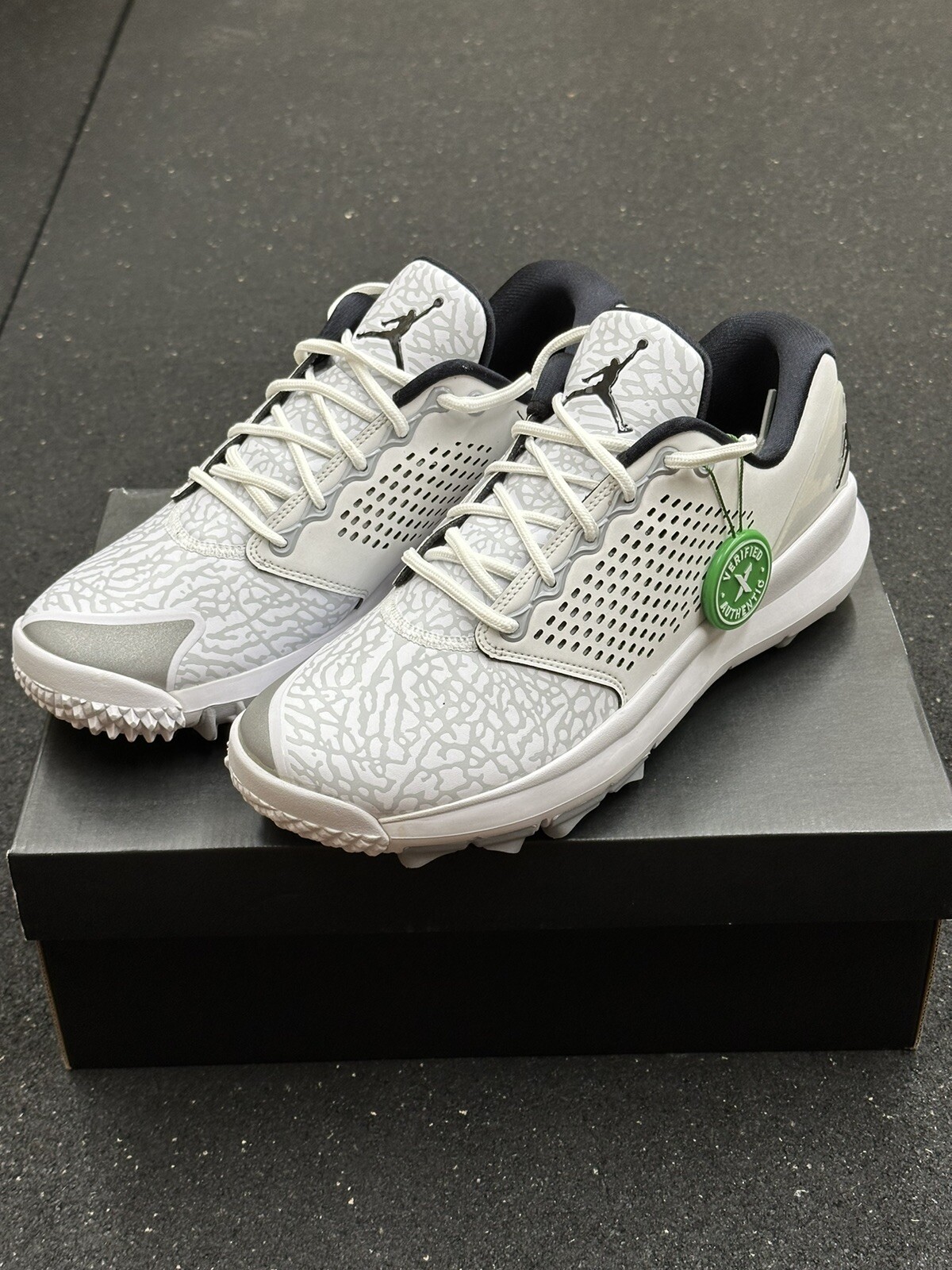 Jordan Trainer ST G - White/Black - Wolf Grey - NEW - Size 9.5 | eBay