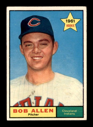 1961 Topps #452 Bob Allen RC VG/VGEX X2987183 | eBay