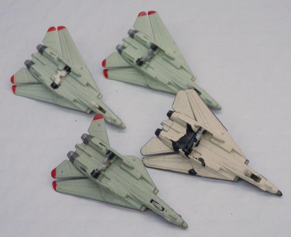 Micro Machines Airplanes x4 - F-14 Fighter Jet | eBay