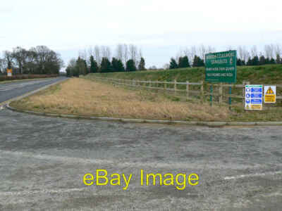 Photo 6x4 Entrance to gravel pits, near Marston Meysey Castle Eaton The ...