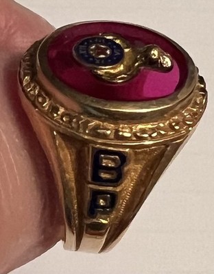 Vintage Men’s BPOE ELKS Solid 10K Gold Ring Size 9 Total Gold WT - 7.7 ...